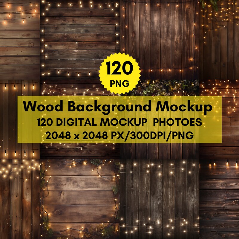 Wood With Fairy Lights - Etsy