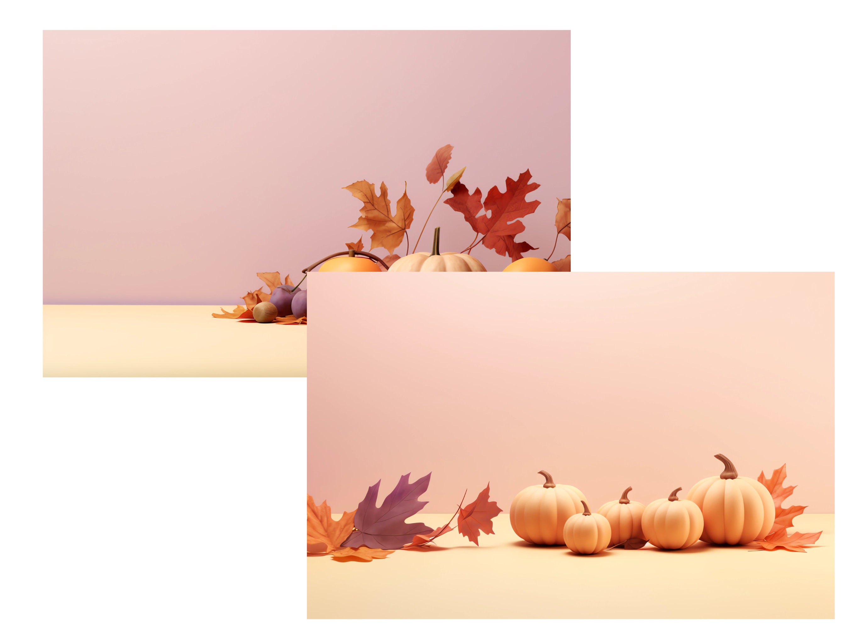 Thanksgiving Background Mockup Flat Lay,fall Product Mockup Background ...