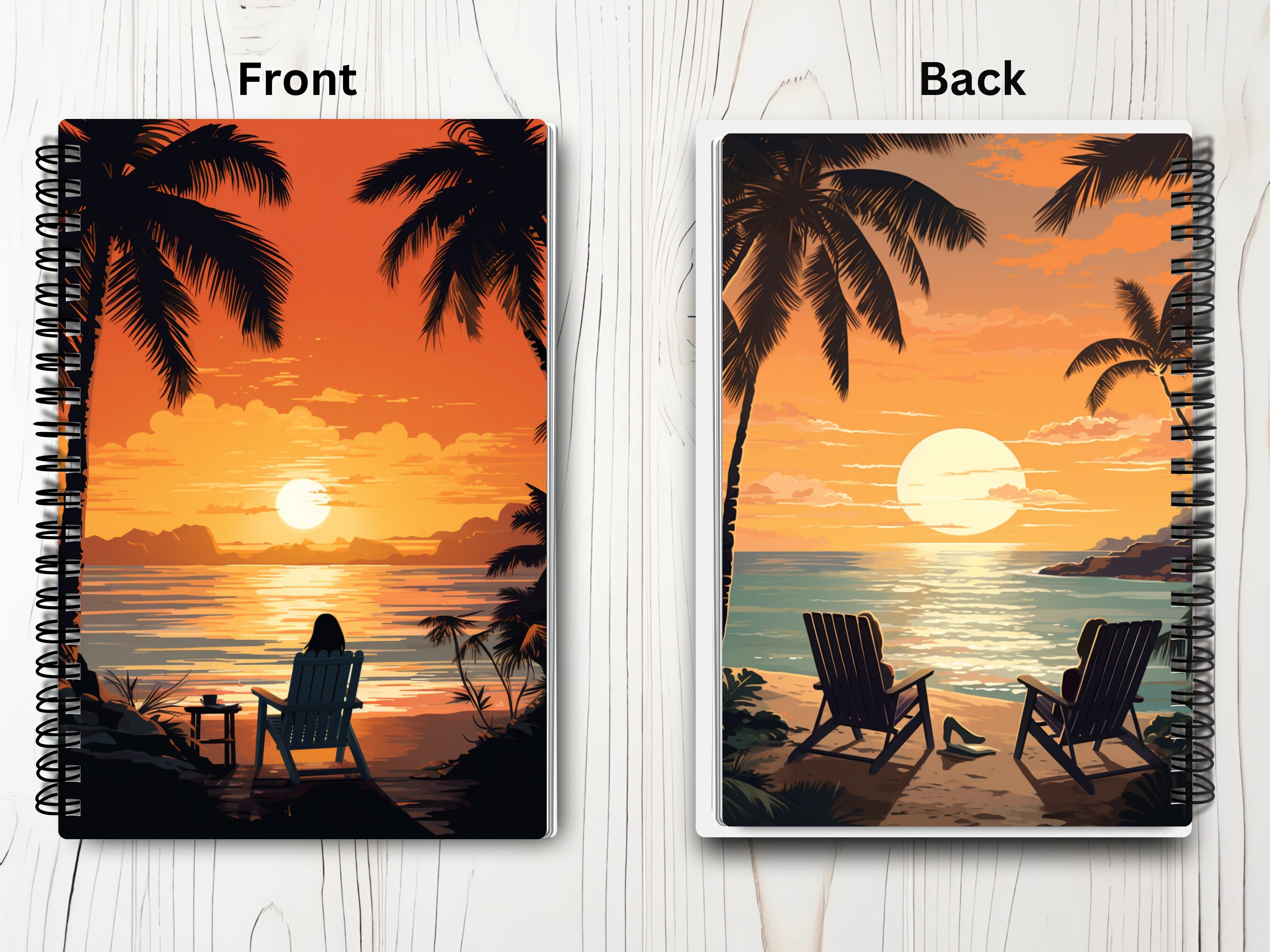 140 Boho Landscape Book Covers: KDP Template (PNG) - Etsy