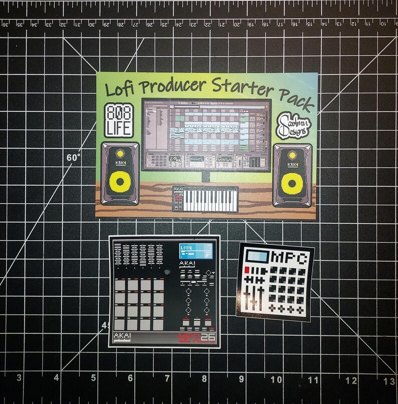 Lofi Producer Sticker Pack - Etsy