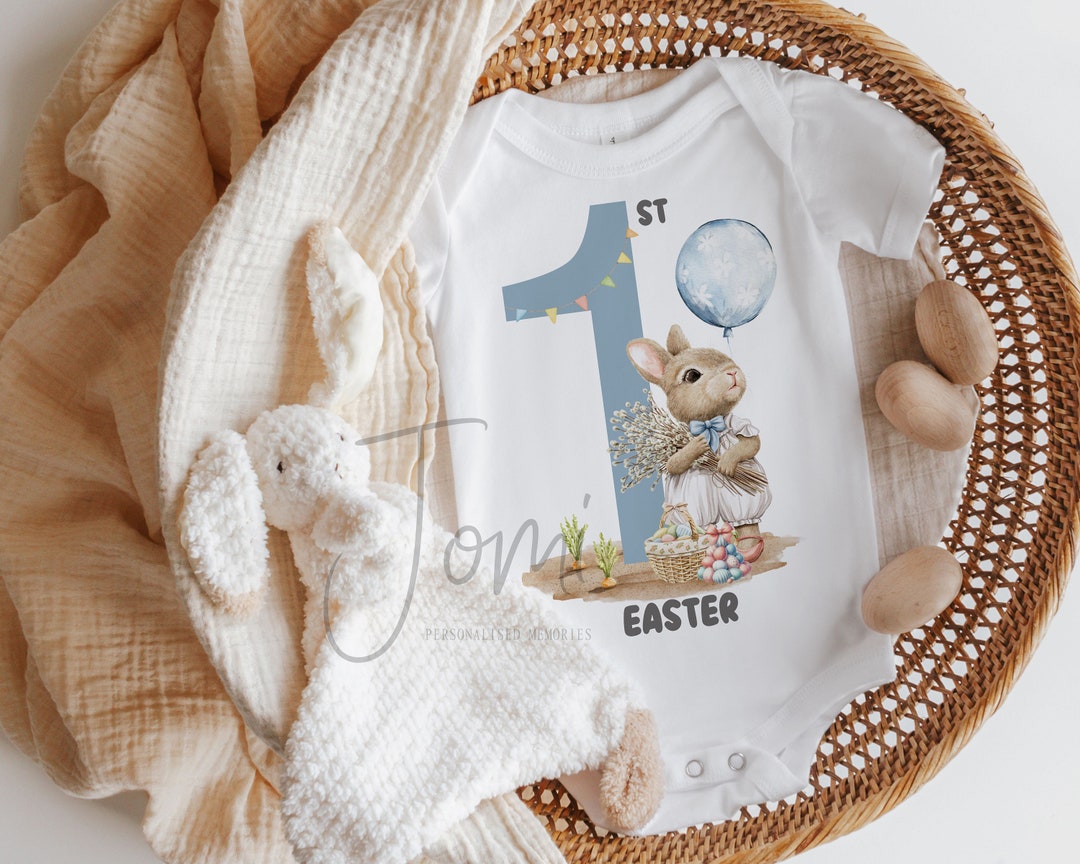Cute First Easter Sublimation Design for Boys, First Easter for Boys ...