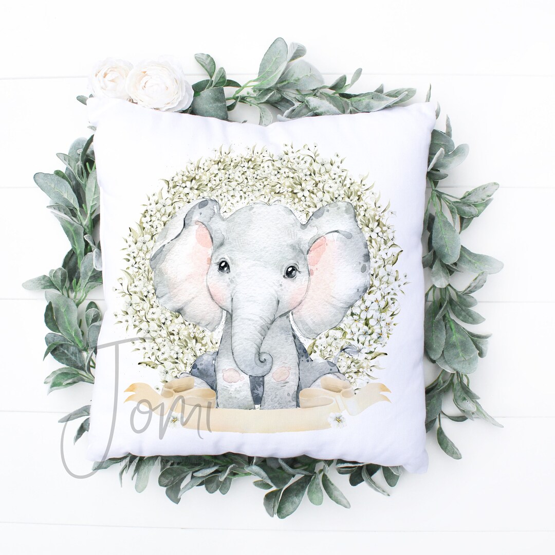 Cute Baby Elephant Sublimation Design, Elephant Sublimation Design ...