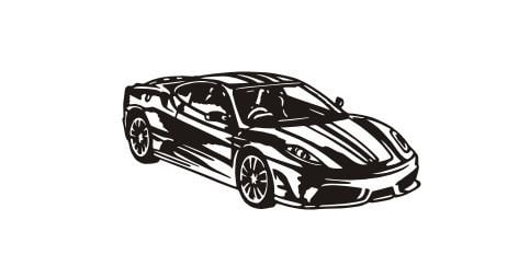 Ferrari F430 Dxf - Etsy