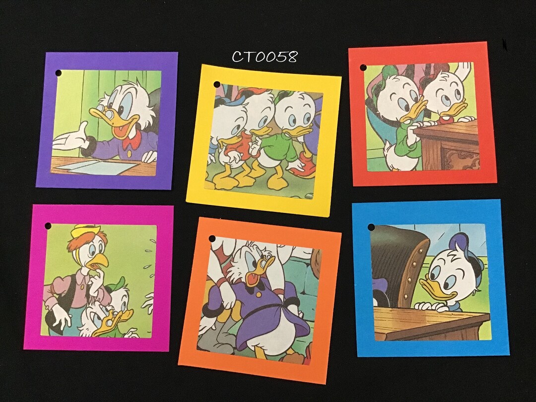 Character Gift Tags - Donald Duck & Family - Etsy