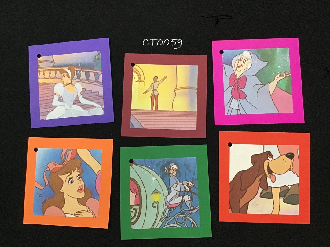 Character Gift Tags Cinderella - Etsy