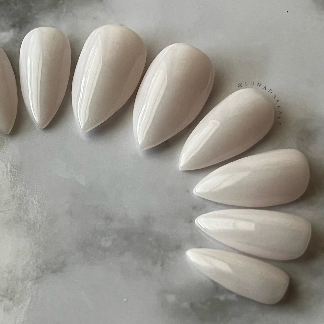 Kitty Cat Claws Press on Nails Gothic Nails Goth Press on - Etsy