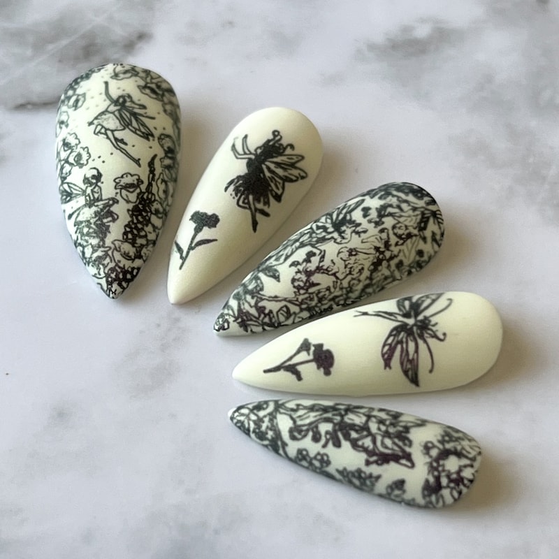Fairy Nail Art - Etsy