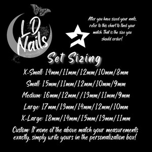 Goth Easter Bunny, Creepster Nails, Alt Easter, Press on Nails, Gothic ...