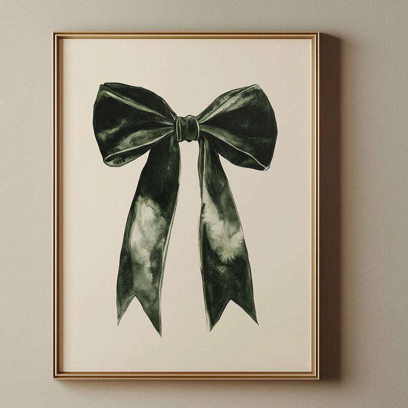 Bow Wall Art - Etsy