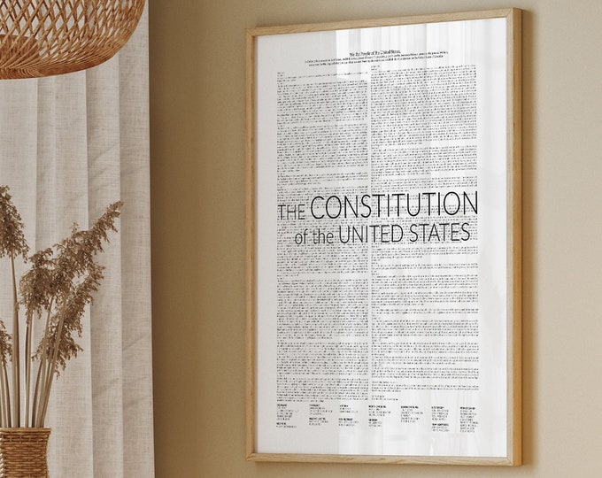 US Constitution, 1st Page, Constitution Print, Constitution Art ...