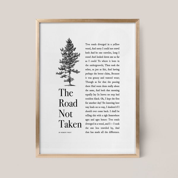 Robert Frost - Etsy