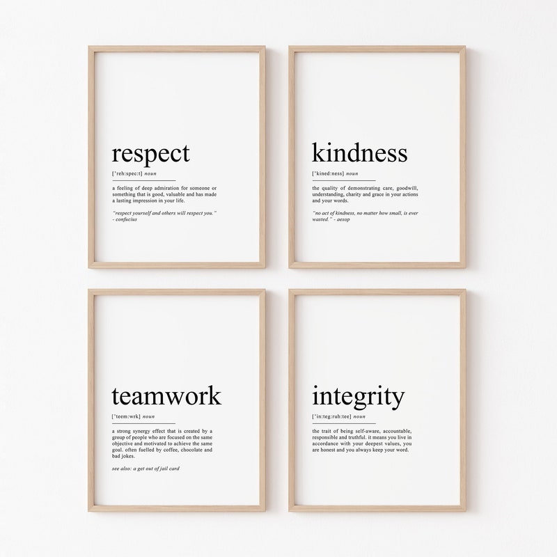 Respect Poster - Etsy