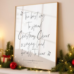 Funny Christmas Prints,xmas Printable Home Decor,holiday Decor,seasonal ...