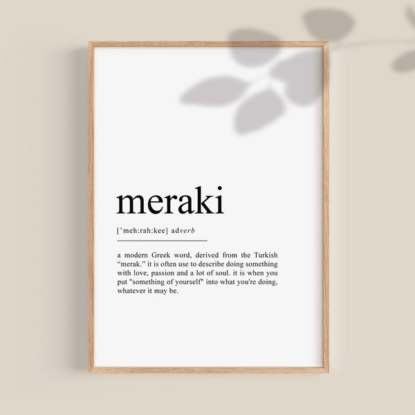 Meraki - Etsy