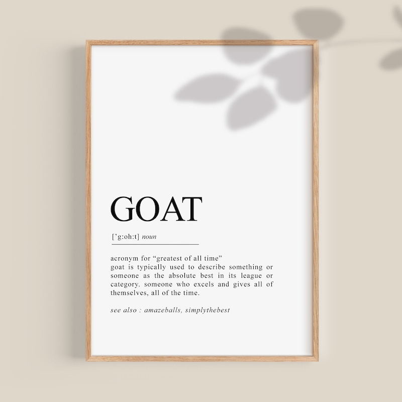 Goat Poster - Etsy