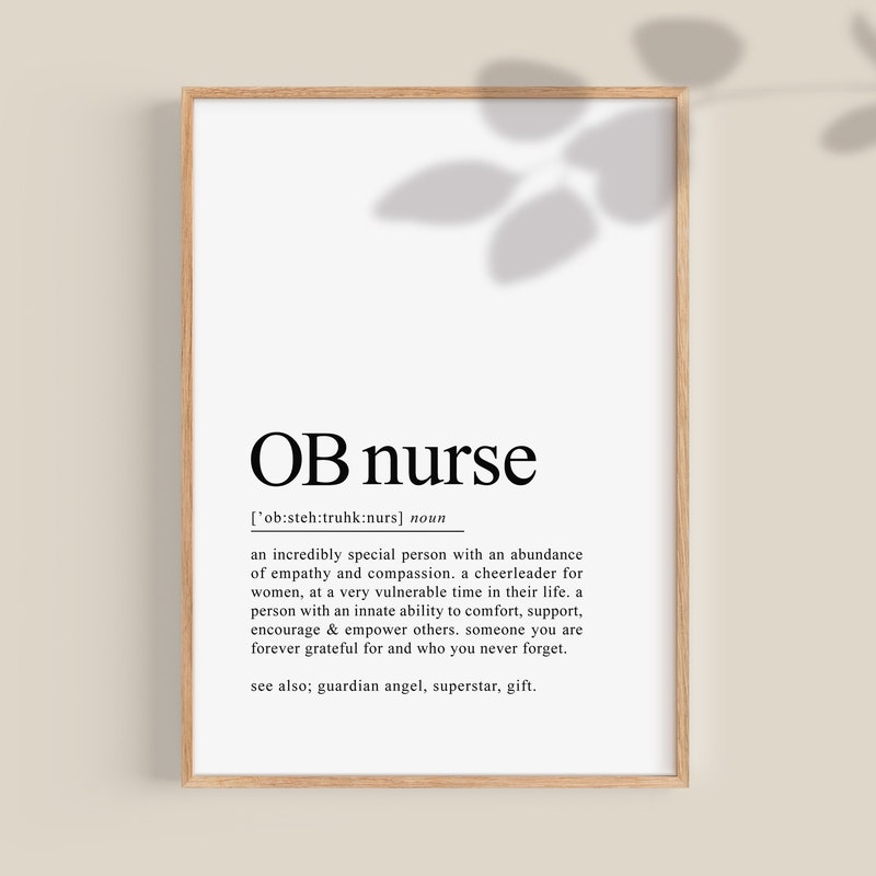 Ob Nurse - Etsy