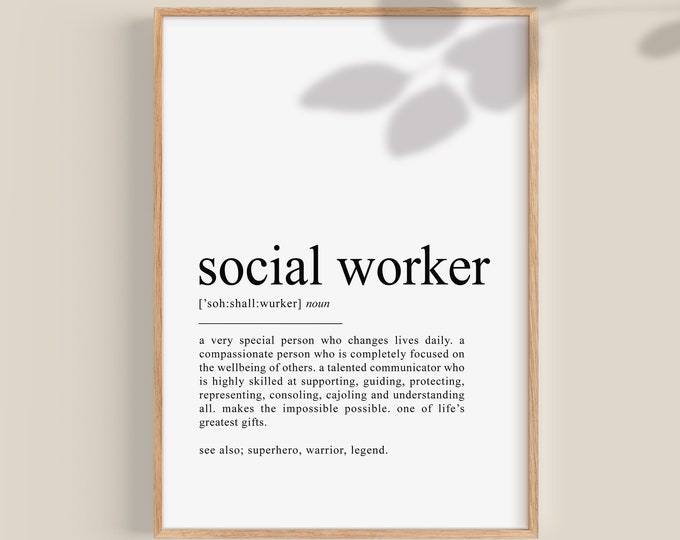 Grey Social Work Printable / Digital Download Daily, Weekly Planner ...