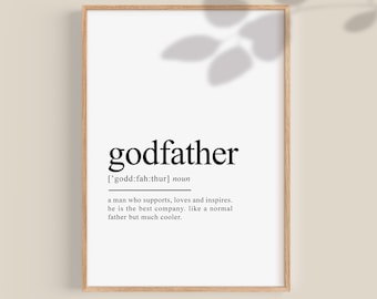 Godparent Definition Svg - Etsy Singapore