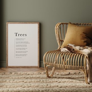 Trees Joyce Kilmer Poem, Printable Poem Joyce Kilmer Trees Poem ...