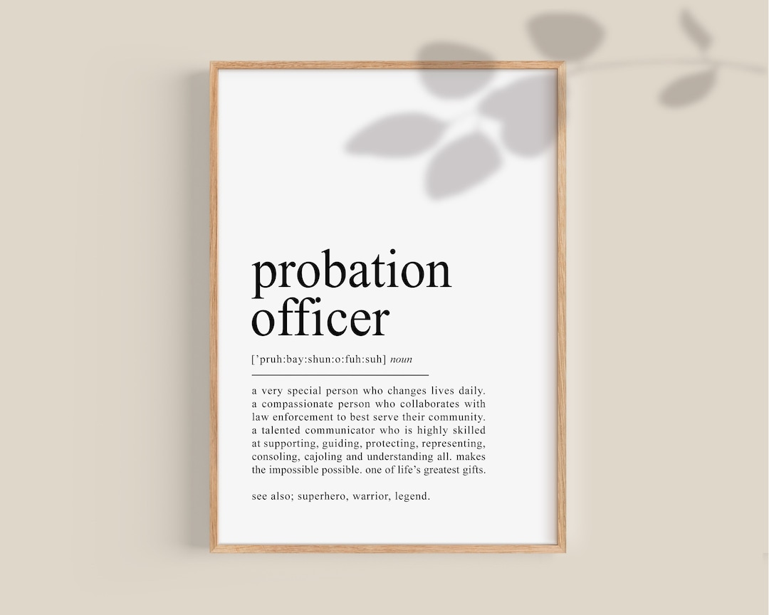 Probation Officer Gift, Police Social Worker Gift, Probation Officer ...
