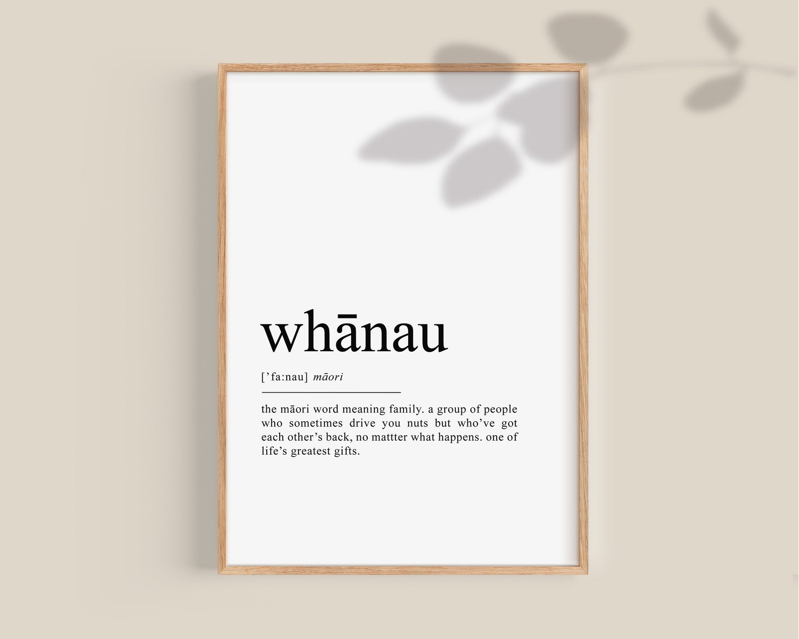 Maori Prints Aroha Definition Print Whanau Print Set of 4 - Etsy Australia