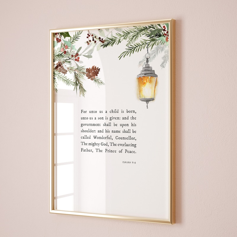 Christmas Scripture - Etsy