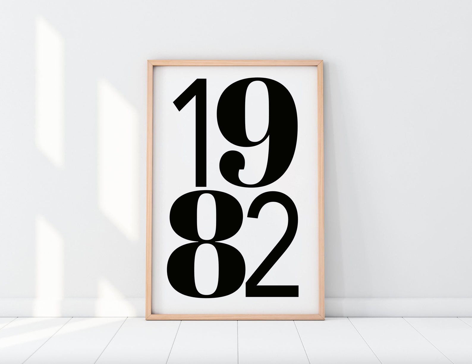 Birth Year Print, Birth Year Retro Poster, 1982 Poster, Birthday Gift ...