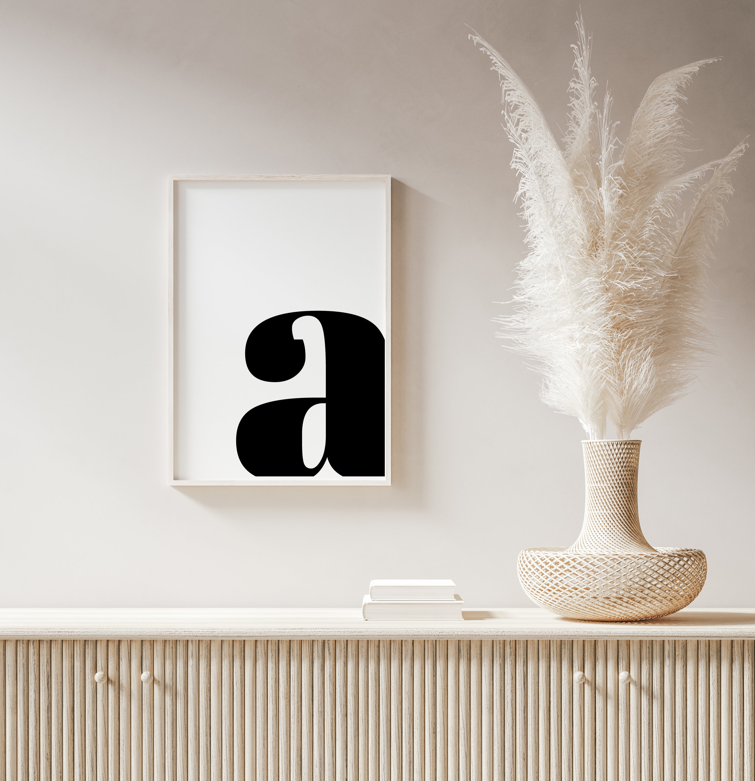 Alphabet Wall Art Letters Prints Kids Initials Posters - Etsy