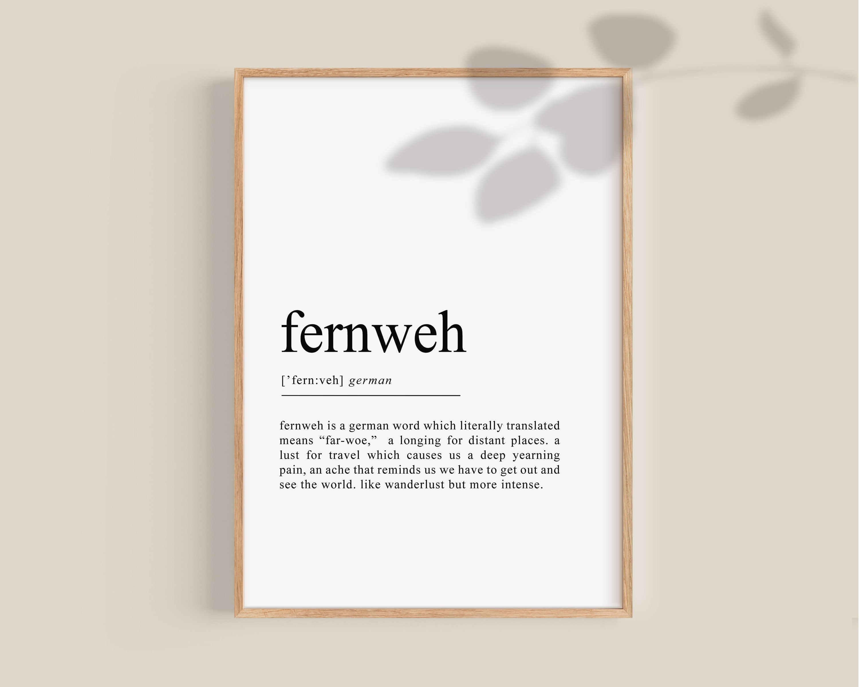 Fernweh Meaning