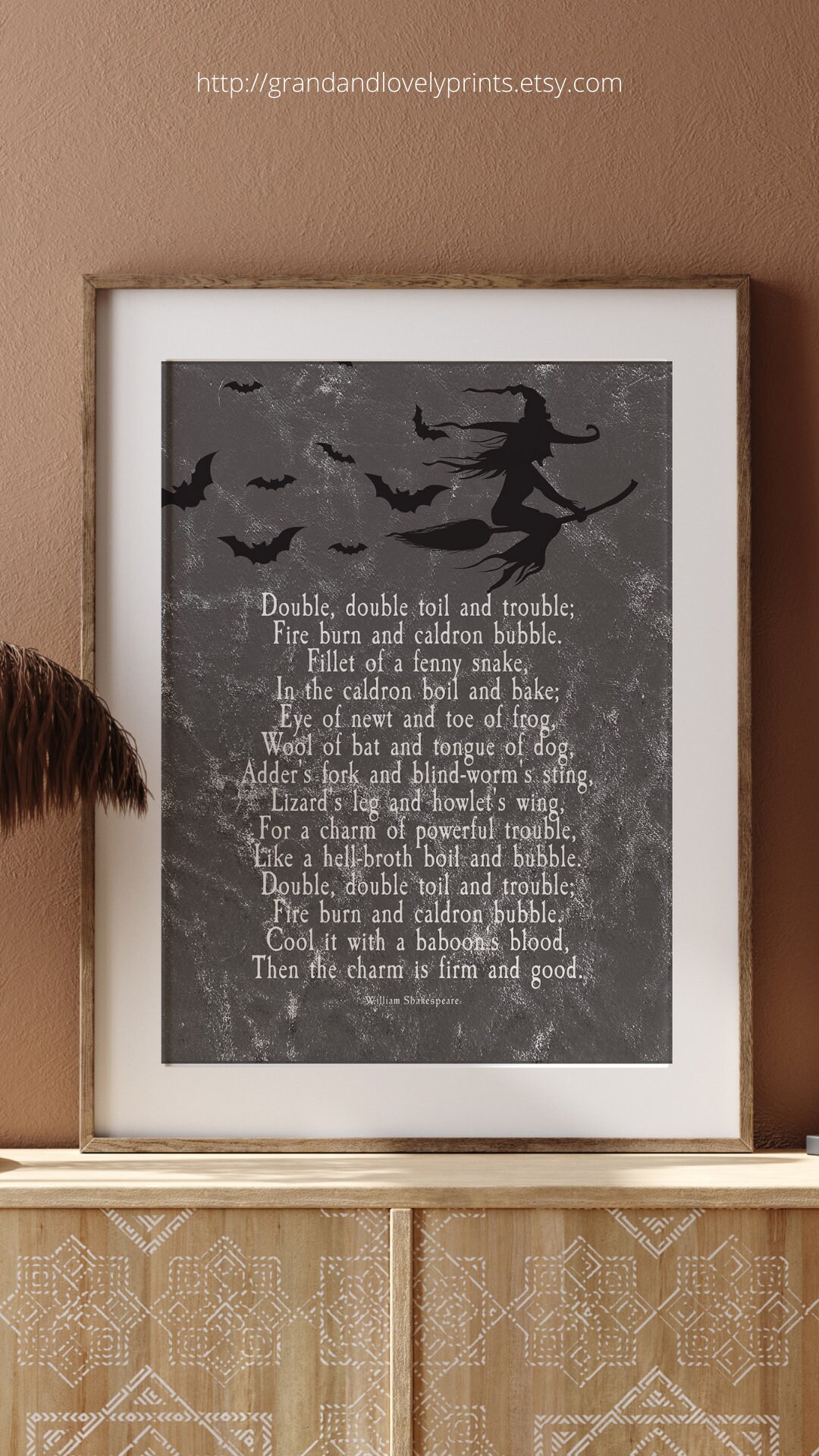 Double Double Poem Halloween Decor Halloween Digital - Etsy