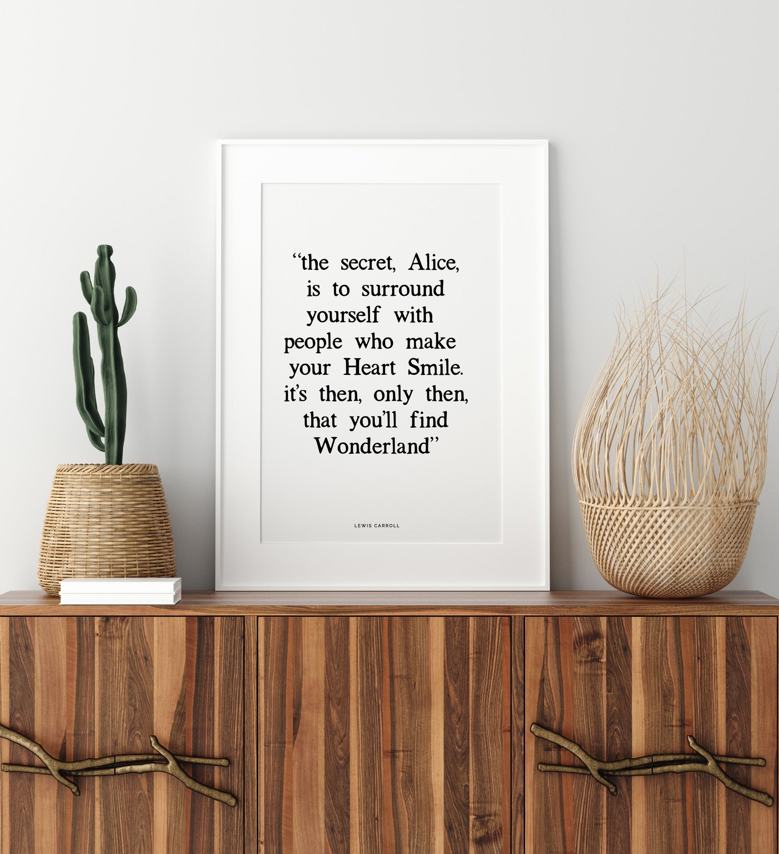 The Secret Alice in Wonderland Print Alice in Wonderland - Etsy