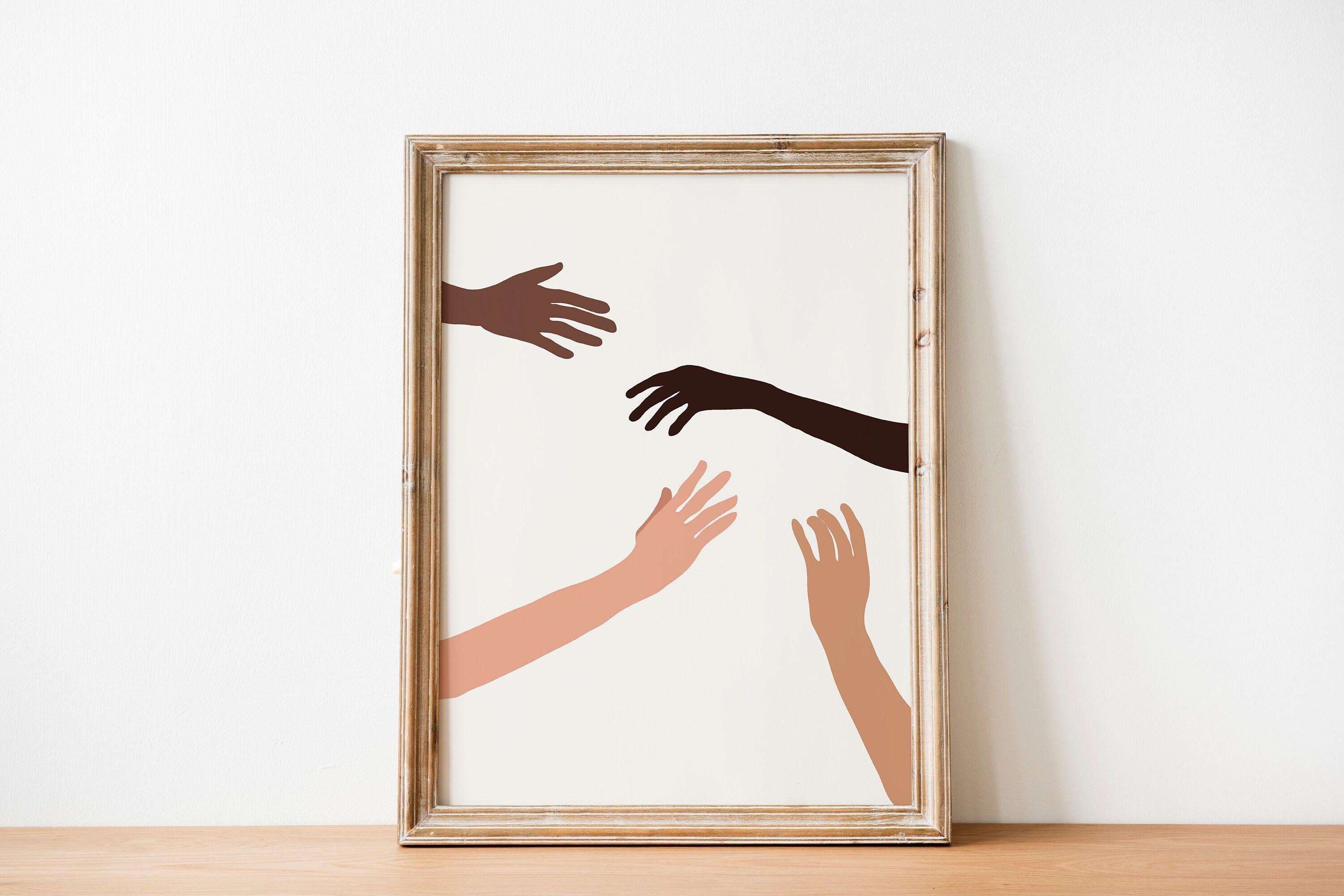 Inclusive Classroom Posters All Skin Colors Prints Trendy - Etsy