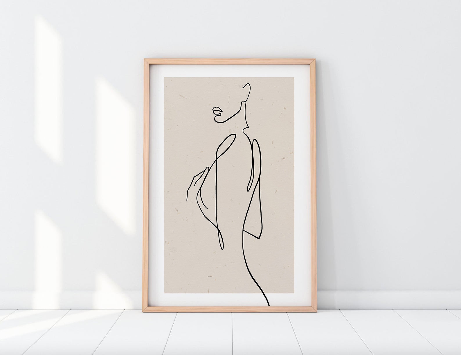 Woman Line Drawing Female Line Art One Line Drawing Modern | Etsy