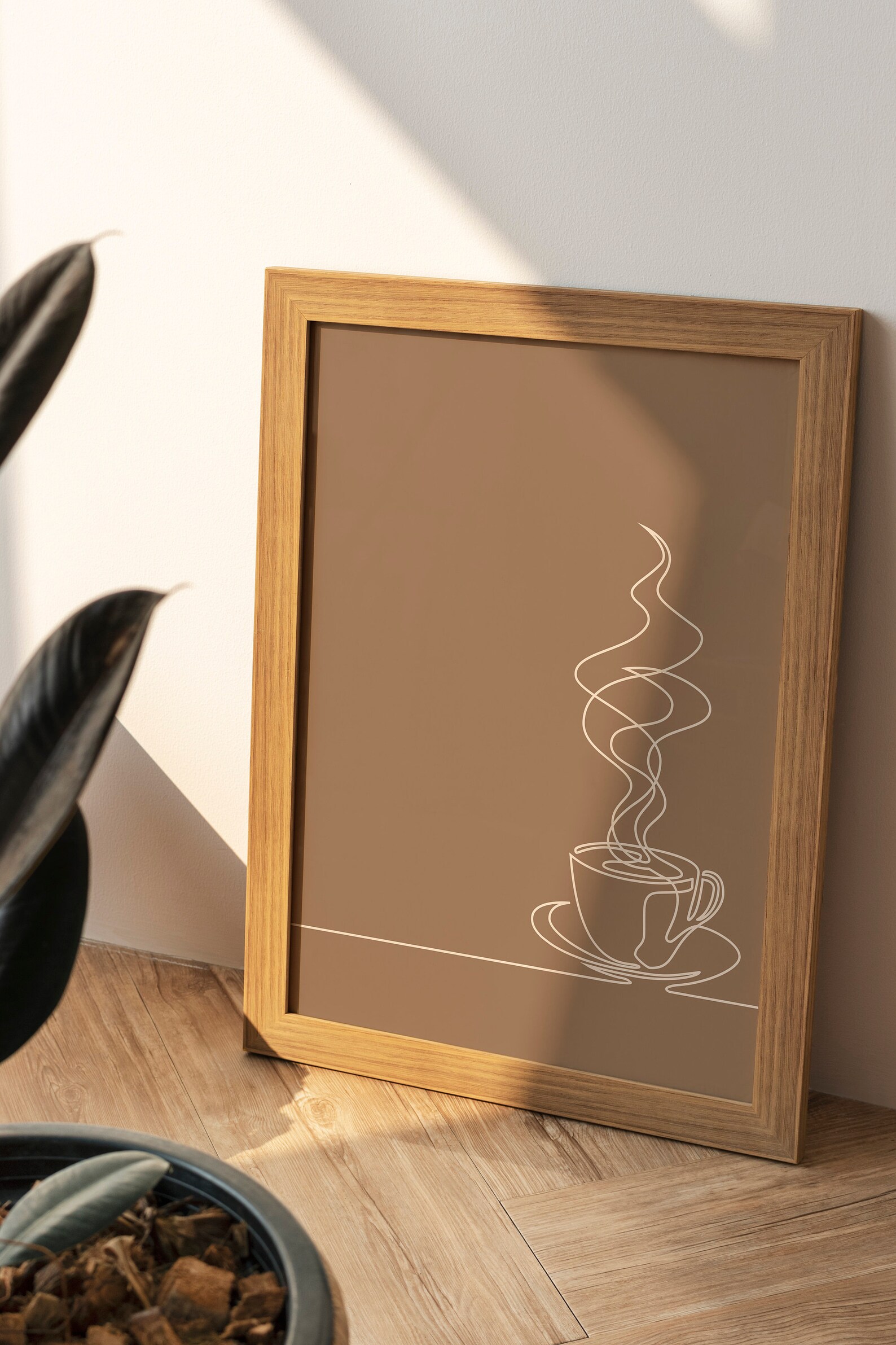Coffee Line Art, Coffee Sign, Coffee Bar Decor, Coffee Print, Coffee ...