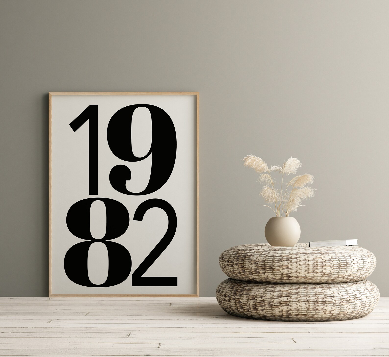 Birth Year Print, Birth Year Retro Poster, 1982 Poster, Birthday Gift ...
