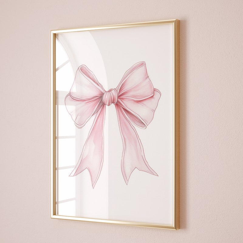 Bow Decoration Girls Room - Etsy