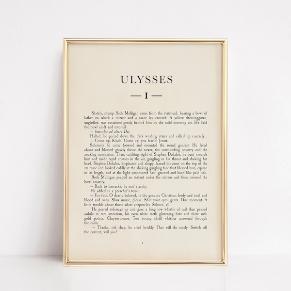 James Joyce - Etsy