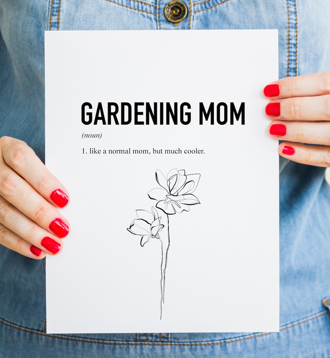 Crazy Plant Lady Muttertagsgeschenk Gartenarbeit Mutter Geschenk ...