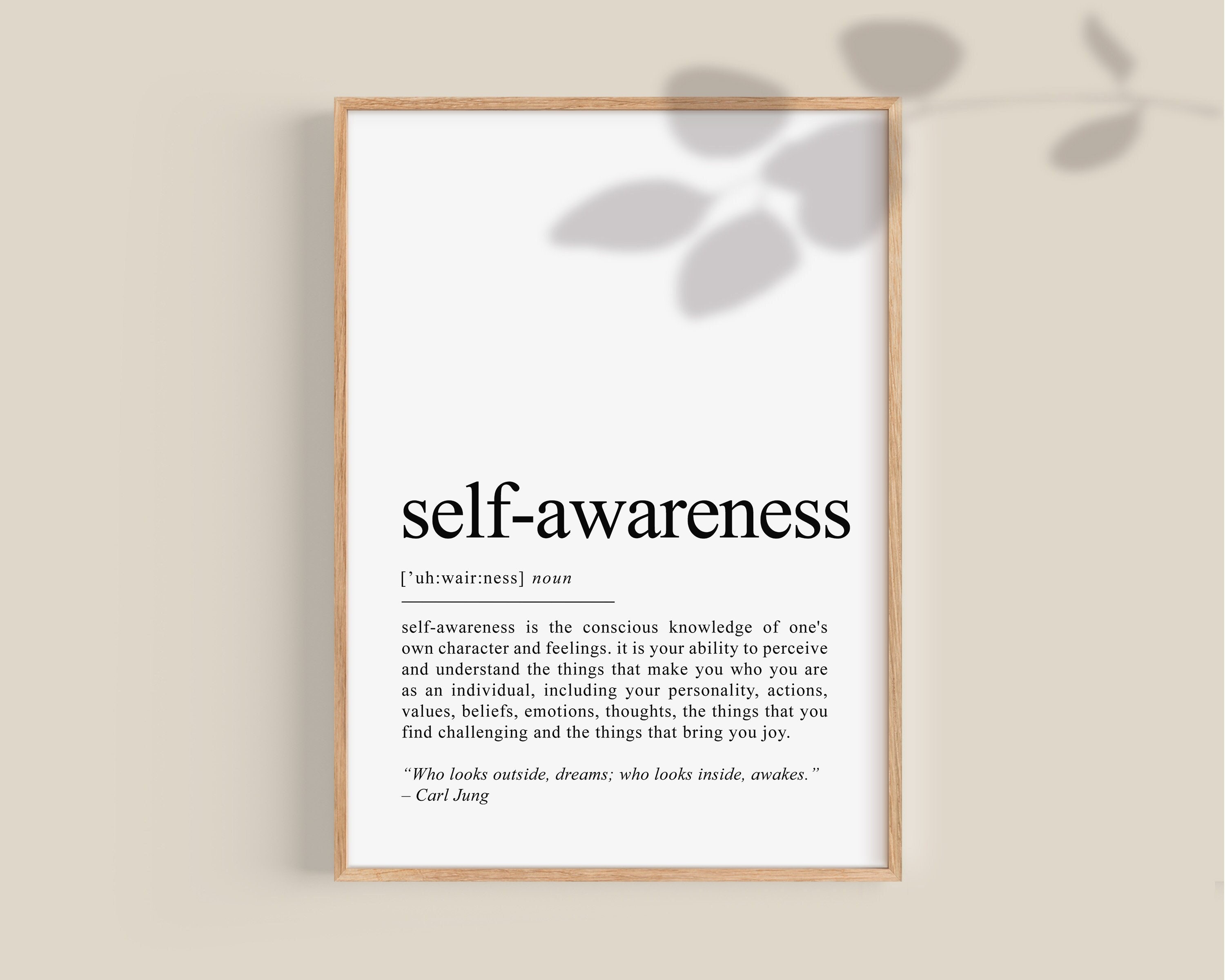 Self Awareness Posters