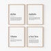 A Hui Hou Definition Print, A Hui Hou Poster, Aloha Gift, Hawaiian Wall ...