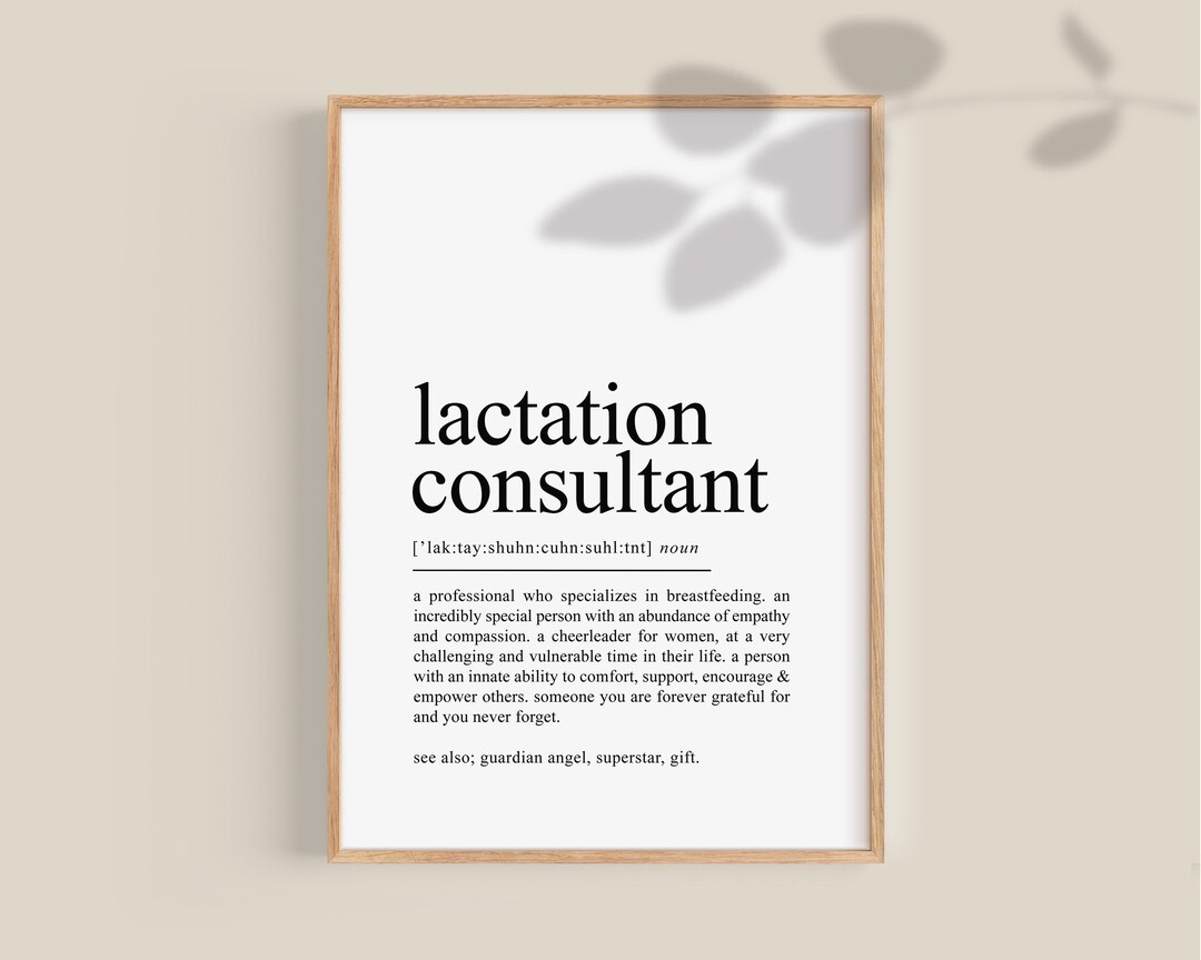 Lactation Consultant Gift, Breastfeeding Consultant Graduation ...