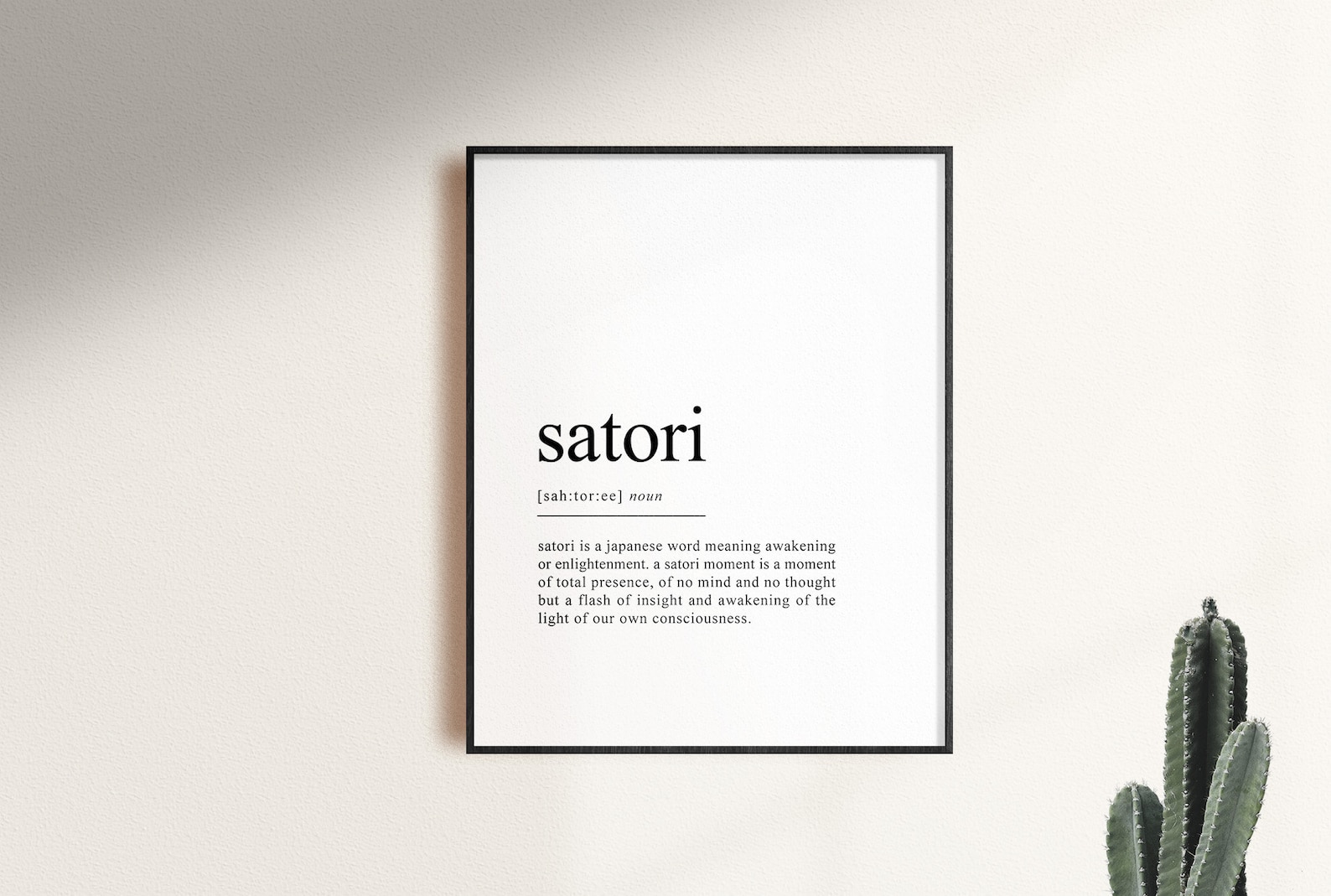 Manifestation Printables Zen Satori Set of 2 Posters - Etsy