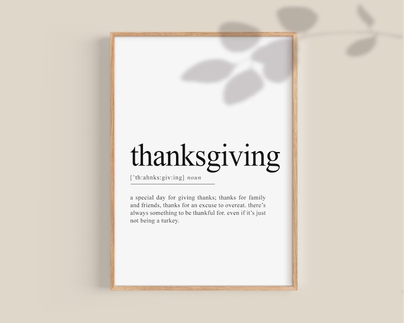 Minimalist Thanksgiving Decor | Thanksgiving Definition, Give Thanks ...