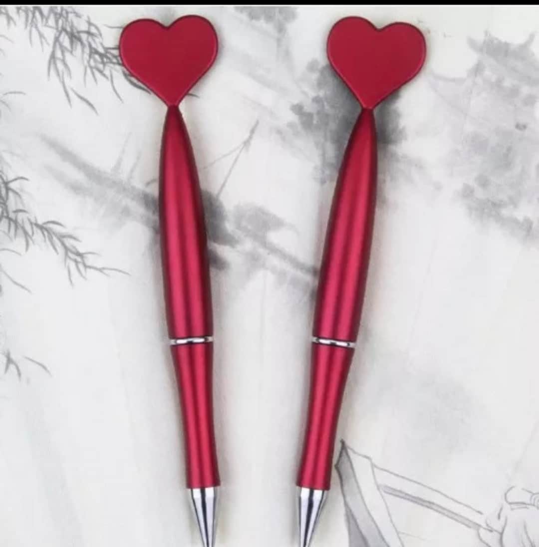 1 Red Heart Shaped Pen. Limited Time. - Etsy