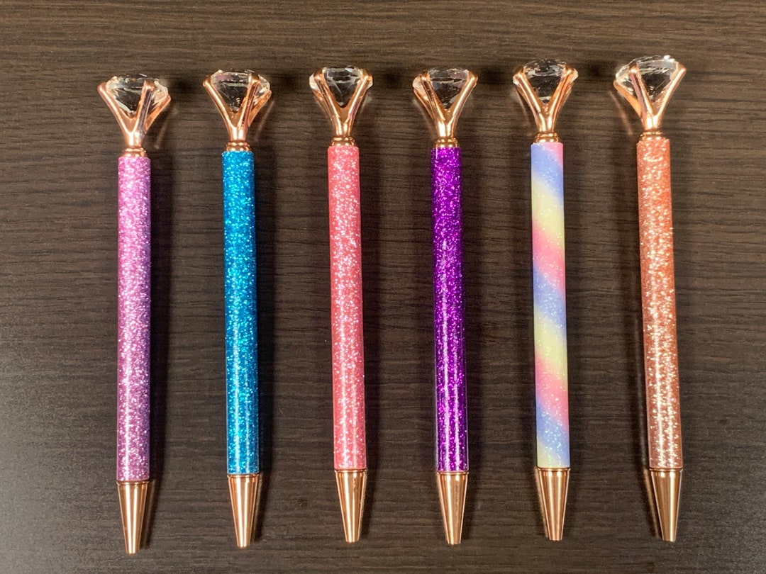 Glitter Pens - Etsy