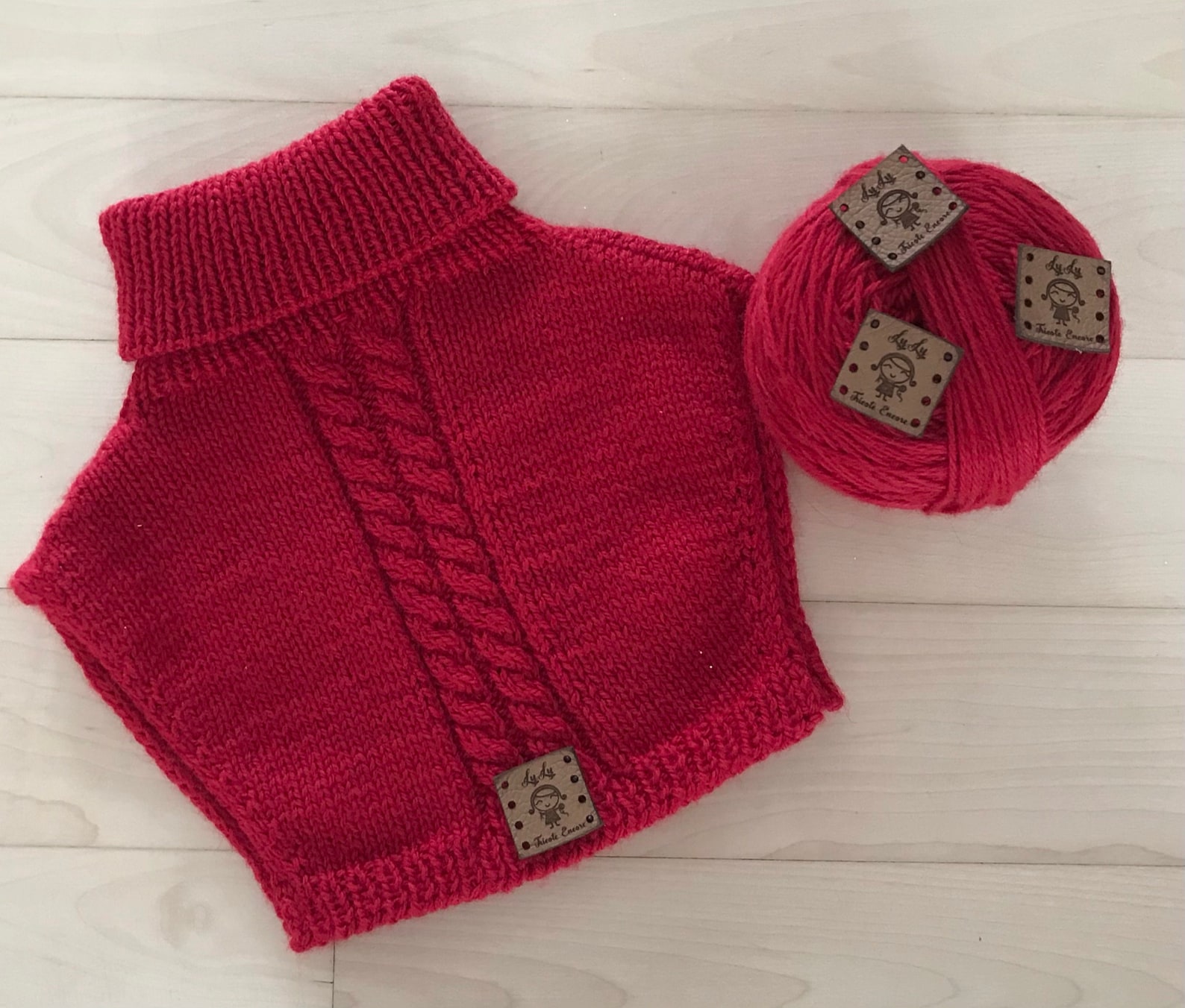 PATRON TRICOT-Plastron à col roulé pour enfant/En français - Etsy Canada