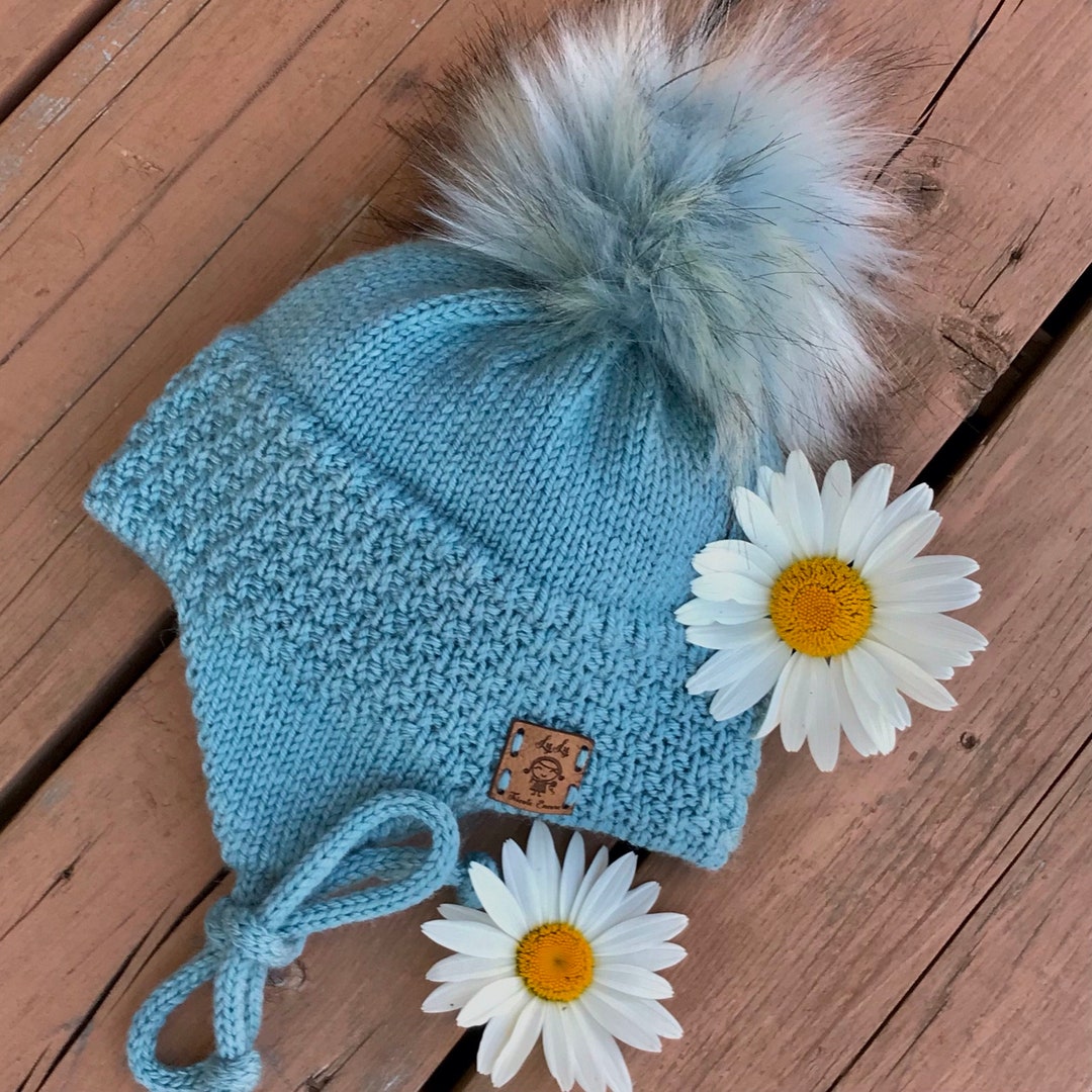 PATRON TRICOT-Tuque * Léo / Léa * avec oreilles / Français et Anglais ...