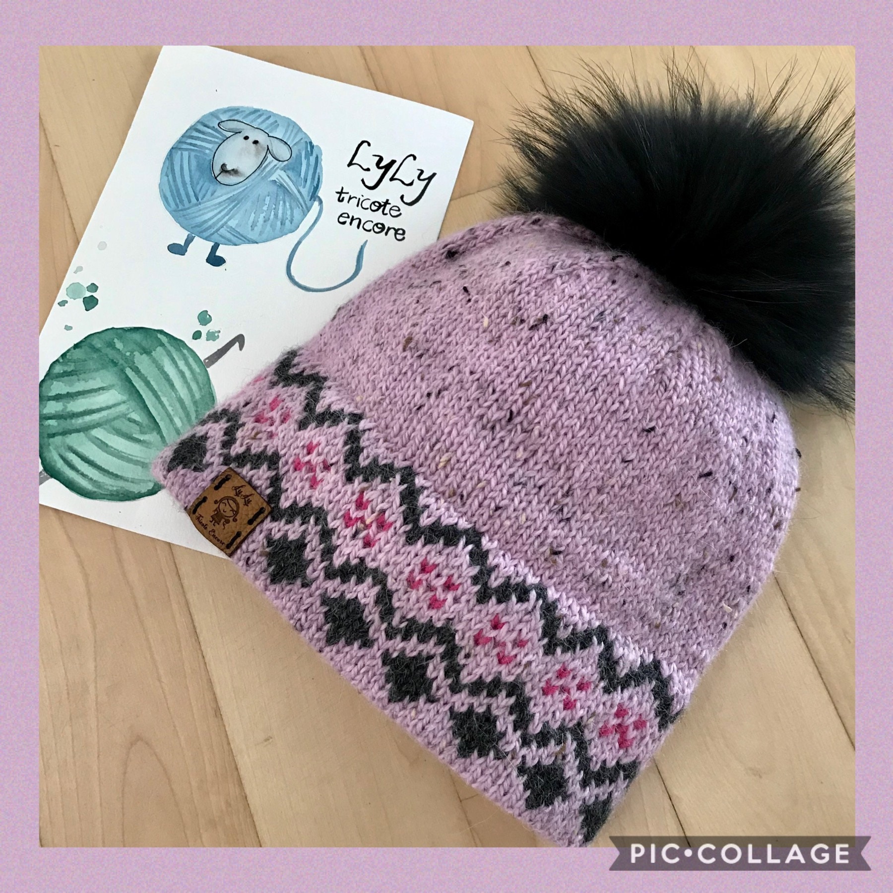 PATRON TRICOT-Tuque * Lyson * à rebord double/En français - Etsy Canada