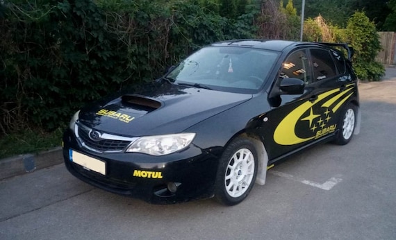Subaru Rally Decals