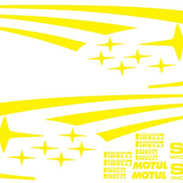 Subaru Rally Decals - Etsy